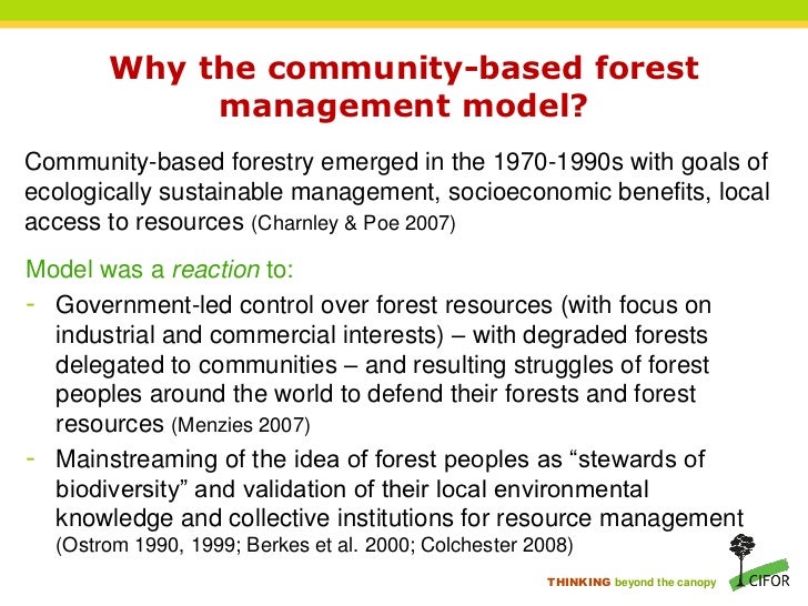 Smallholder and community forest management in the tropics: what we k…