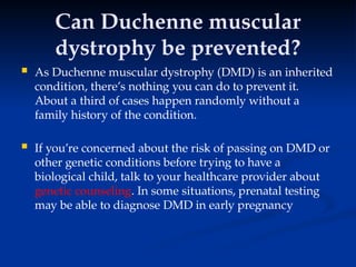 duchenne muscular dystrophy diagnosis and treatment .pptx