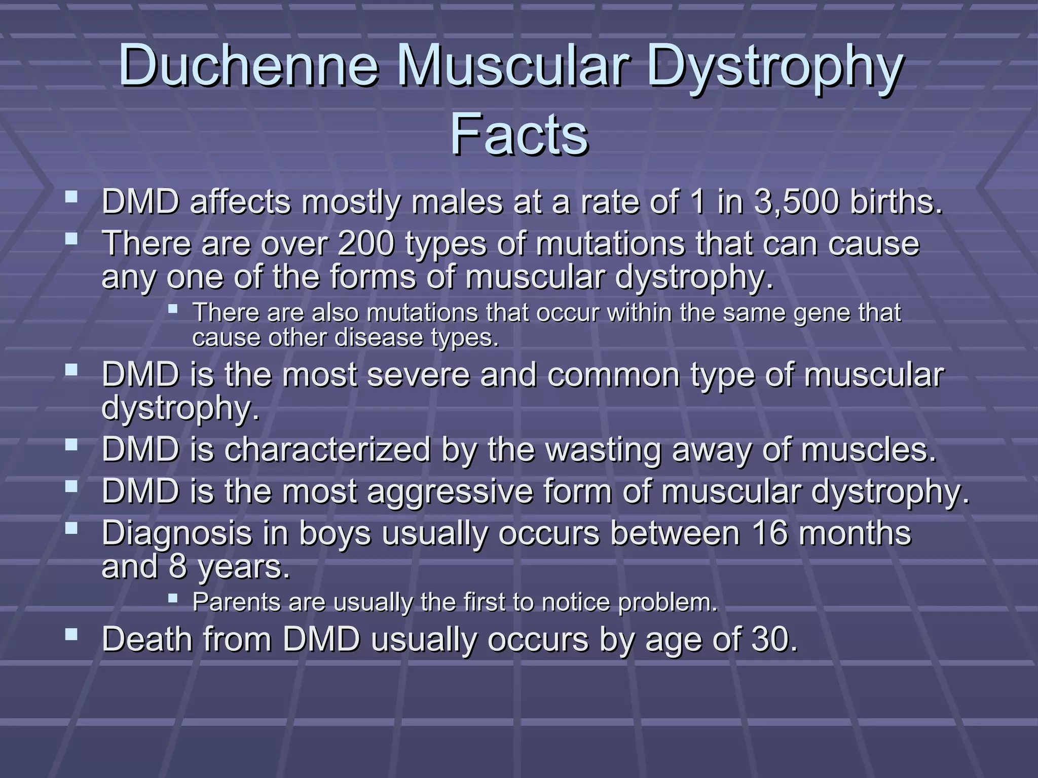 Duchenne muscular dystrophy | PPT