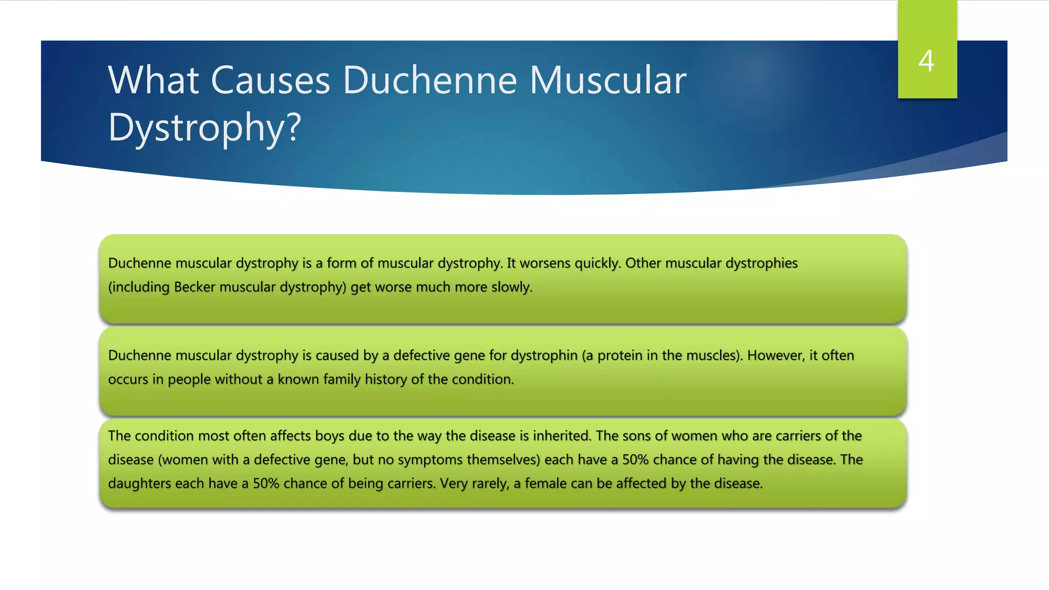 Duchenne muscular dystrophy | PPTX