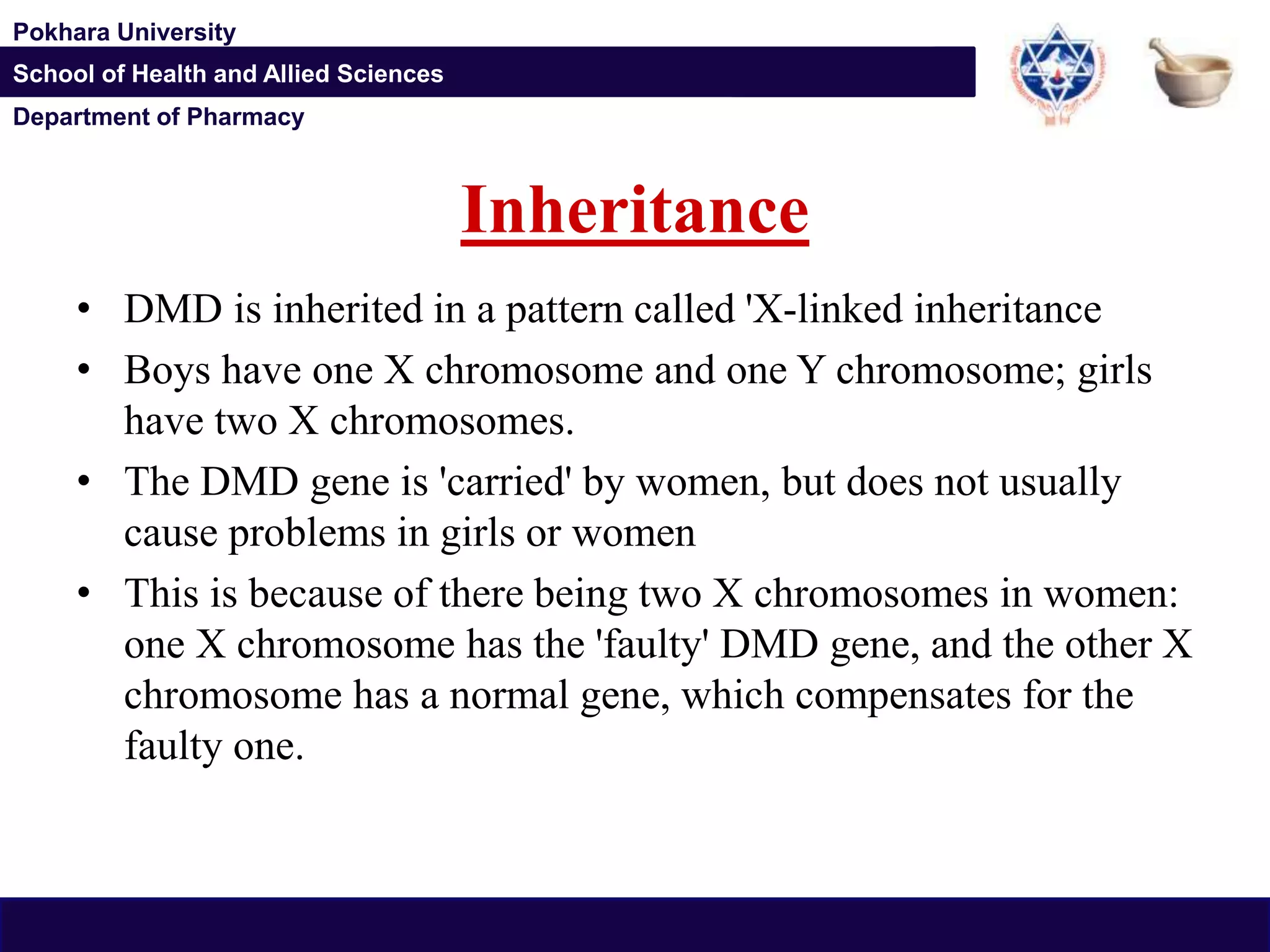 Duchenne's Muscular Dystrophy | PPTX