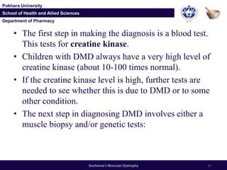 Duchenne's Muscular Dystrophy | PPTX