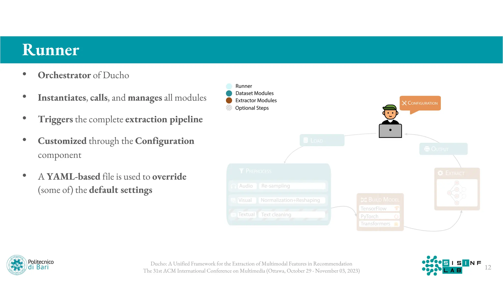 [MM2023] Ducho: A Unified Framework for the Extraction of Multimodal ...