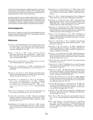 Duchowski Scanpath Comparison Revisited | PDF