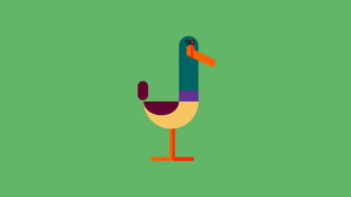Duck Animation in PowerPoint Template | PPTX