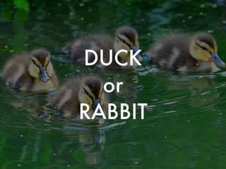 Duck or rabbit- A simple psychometric test | PPT
