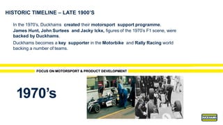 Duckhams Company Profile .pptx