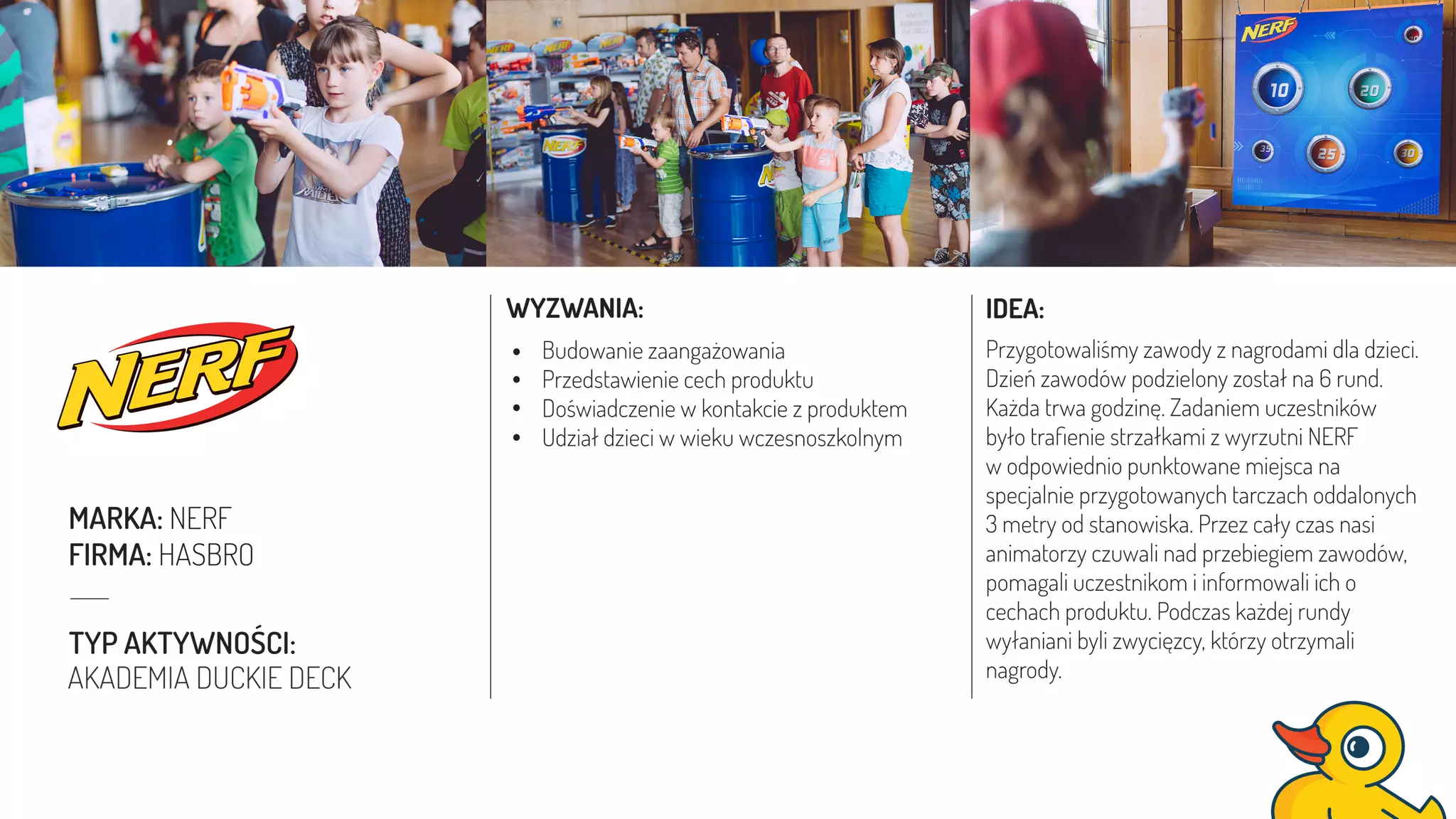 Duckie Deck dla NERF - case study | PPT
