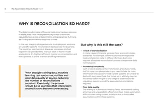 The Reconciliation Maturity Model | PPT