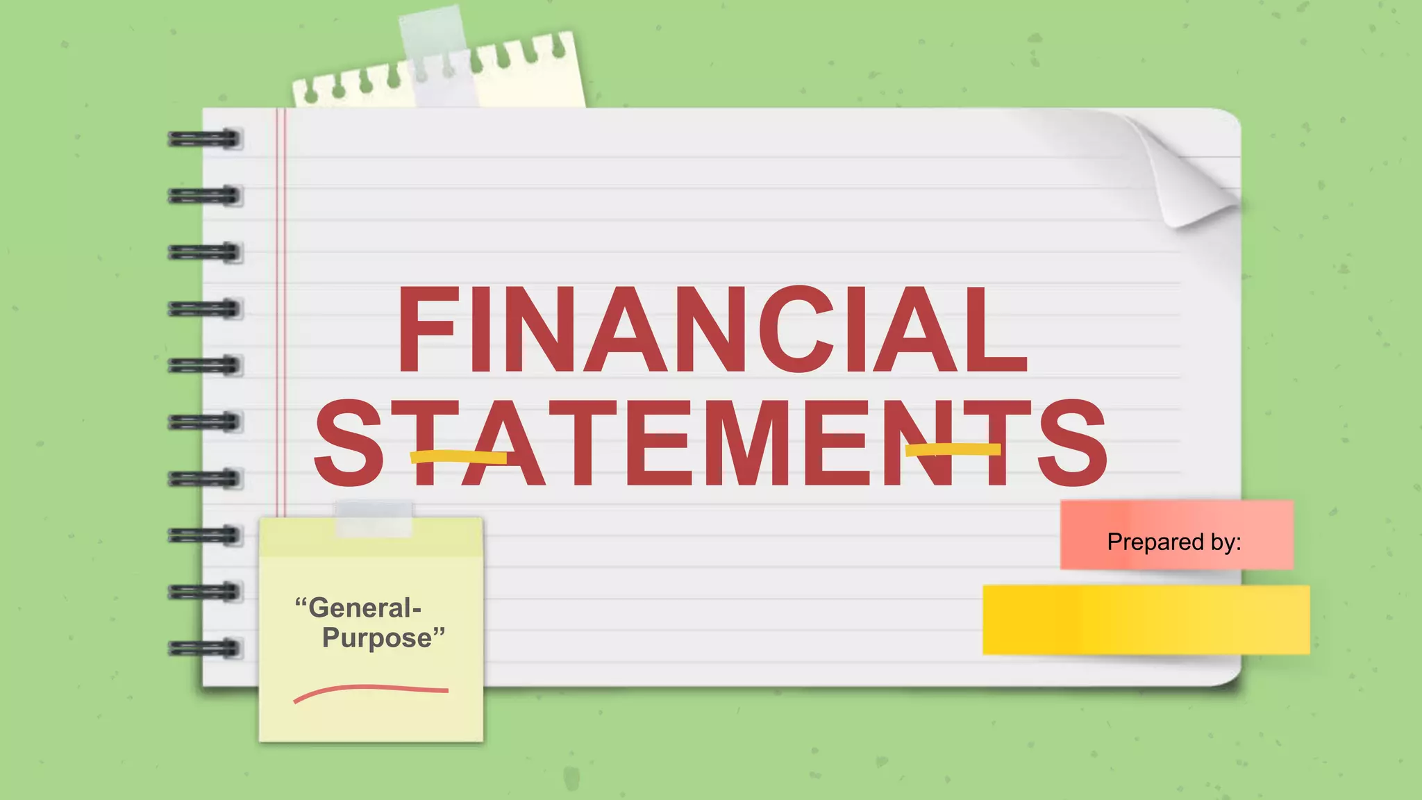 General-Purpose Financial Statements | PPTX