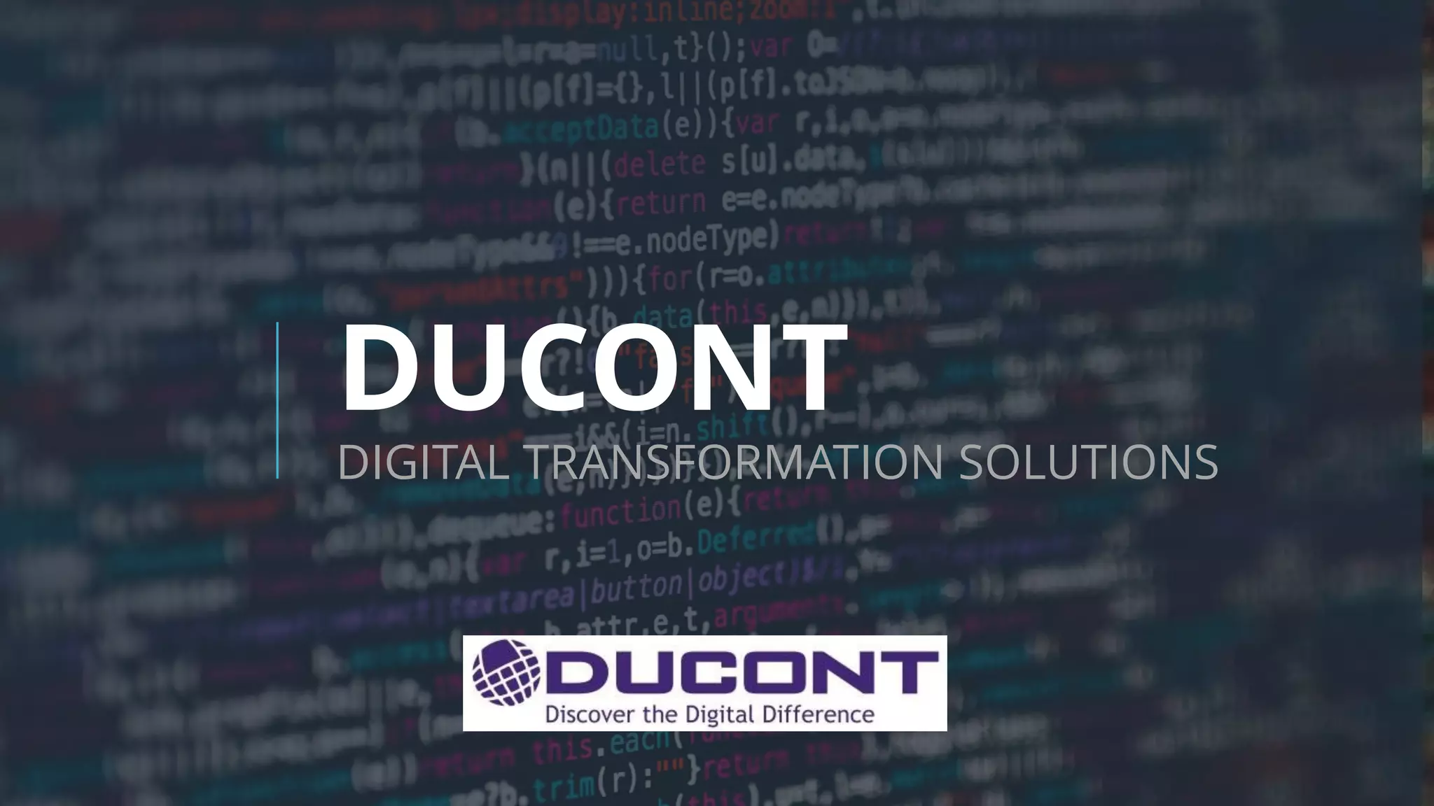 Ducont Resource Augmentation | PDF