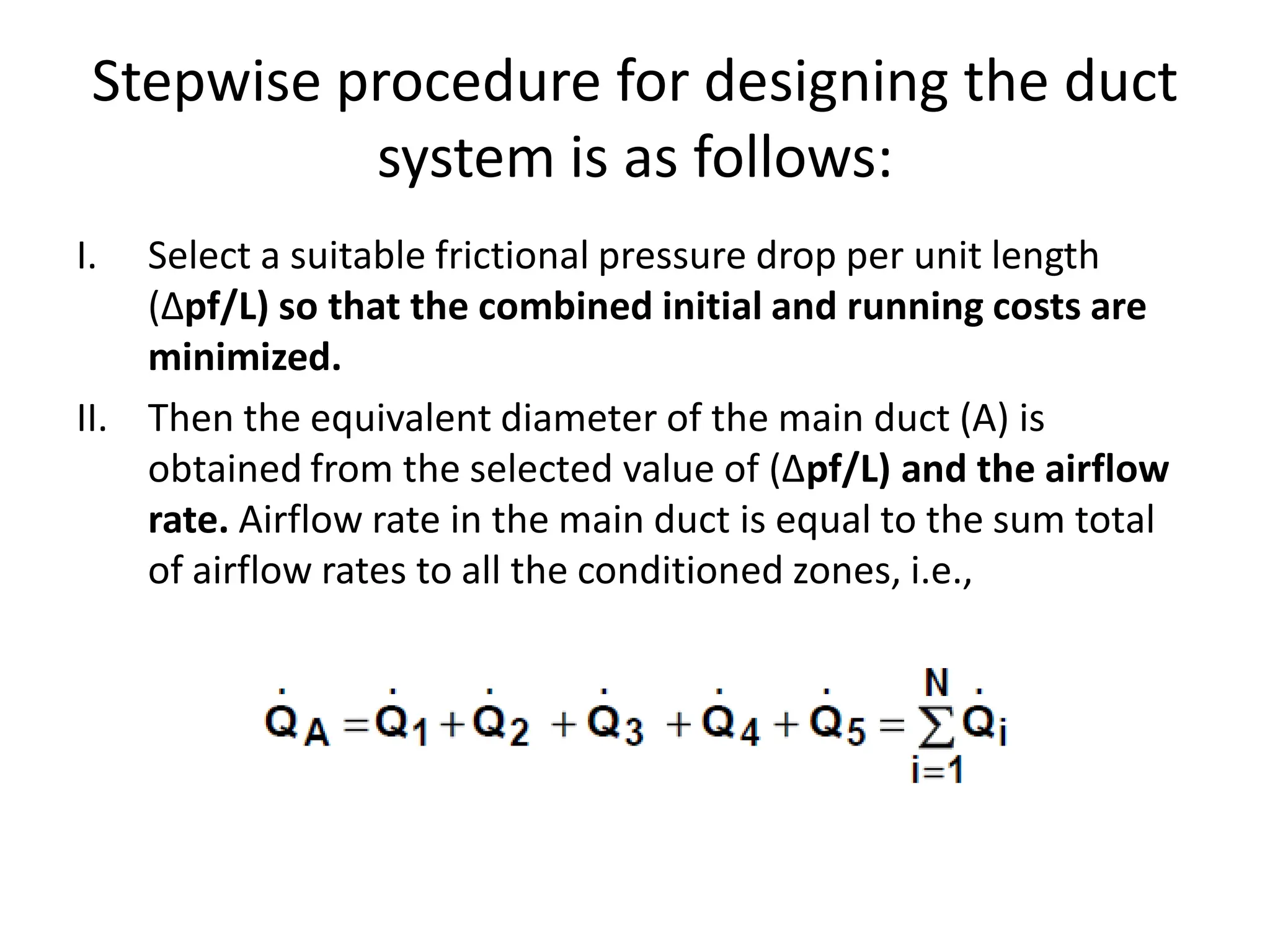Duct design in HVAC for mechanical engineering degree study material | PDF