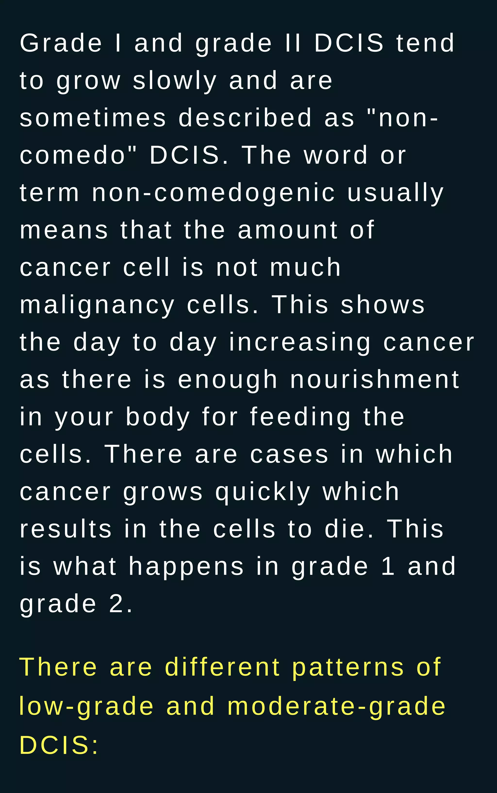 Ductal Carcinoma In Situ of Your Breast | Breast Cancer Treatment in ...
