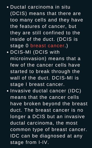Ductal Carcinoma In Situ of Your Breast | Breast Cancer Treatment in ...