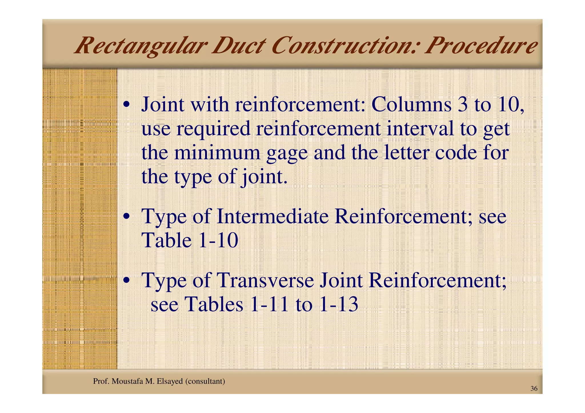 Duct Construction 050507 | PDF