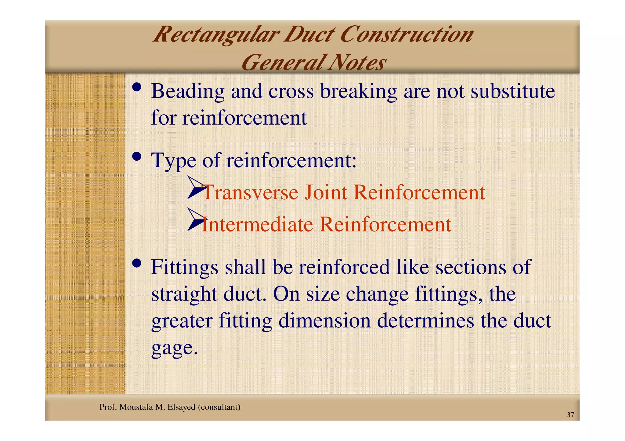 Duct Construction 050507 | PDF