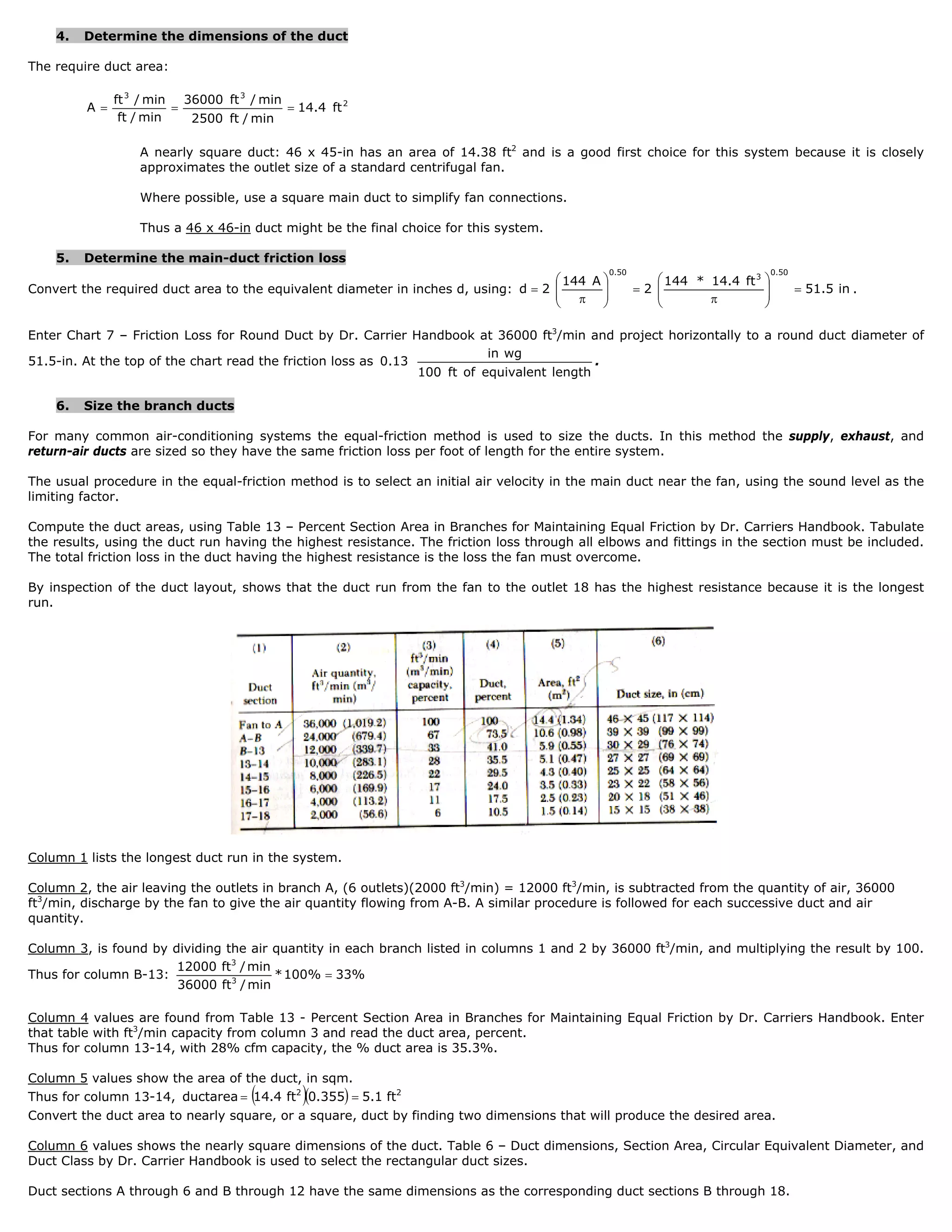 Duct design | PDF