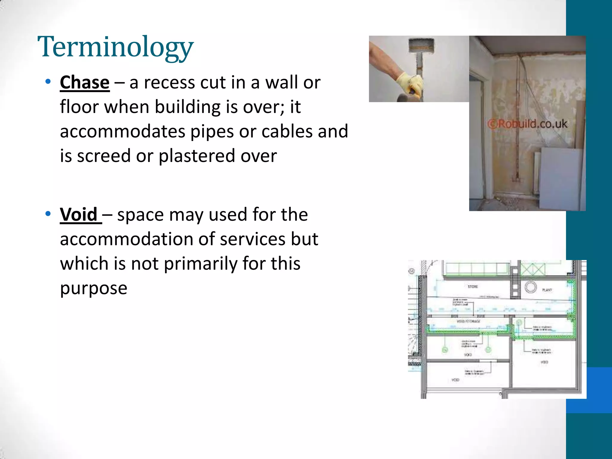 Ducted distribution of services | PPTX
