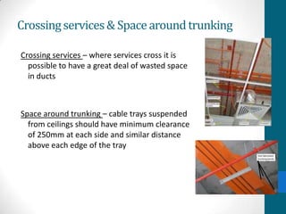 Ducted distribution of services | PPTX