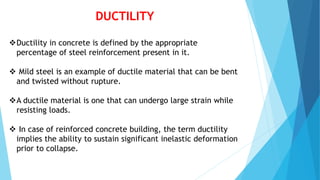 Ductile deatailing | PPTX