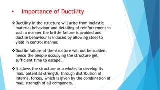 Ductile deatailing | PPTX
