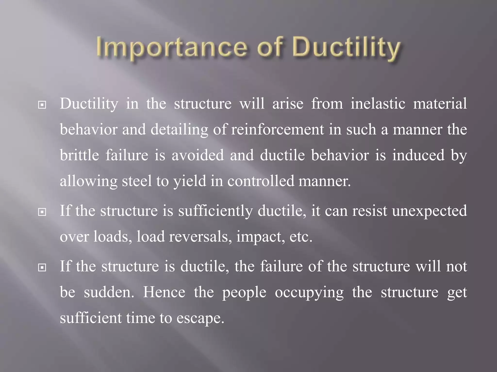 Ductile detailing IS 13920 | PPTX | Civil Engineering Industry | Industries