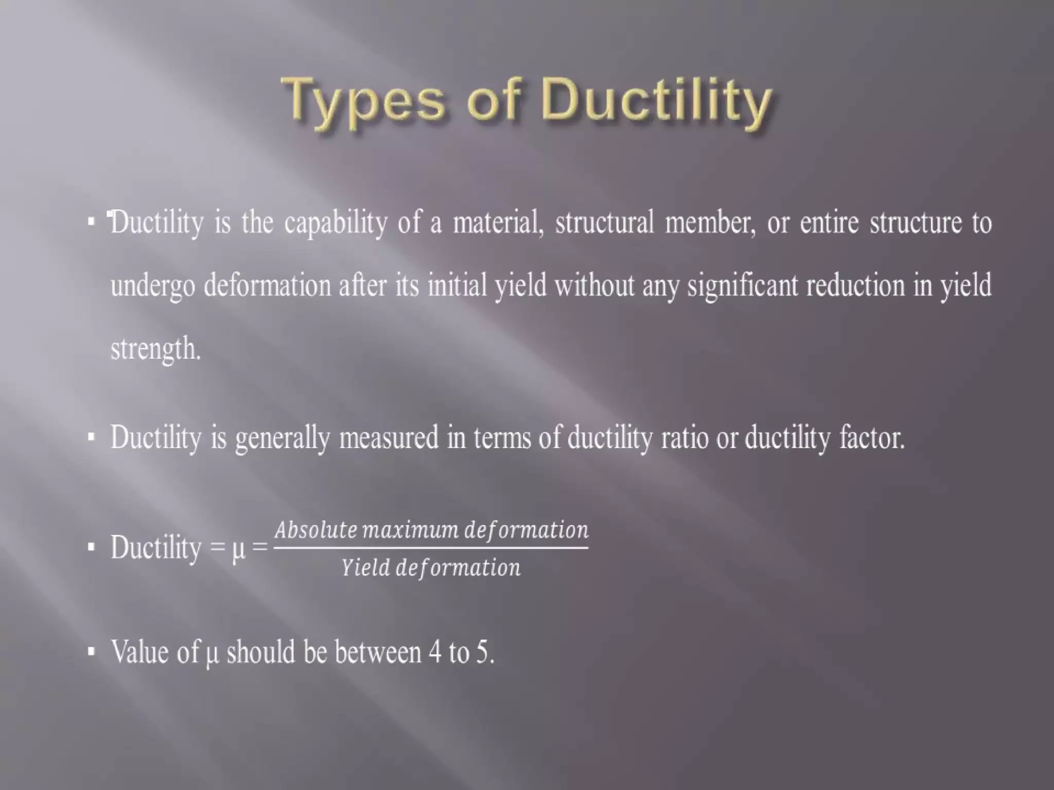 Ductile detailing IS 13920 | PPTX