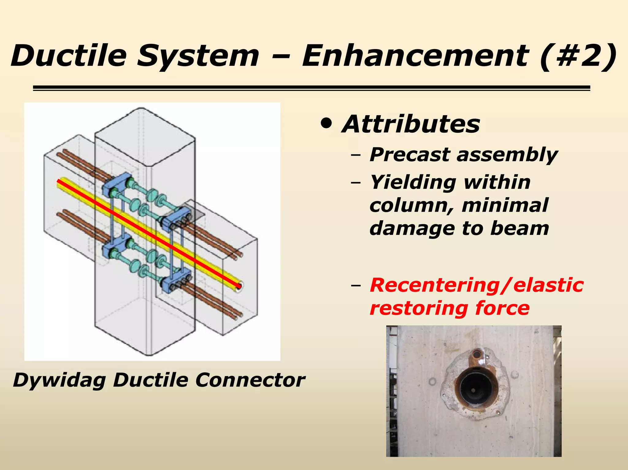 Ductile reinforced concrete beam-column joints with alternative ...