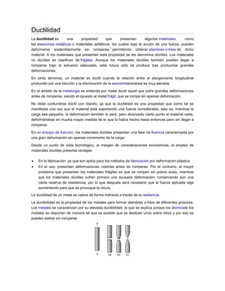 Ductilidad | DOCX
