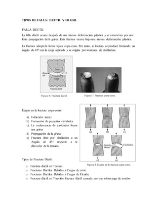 Dúctil y frágil | DOCX
