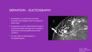 Ductography by prof j venkat | PDF