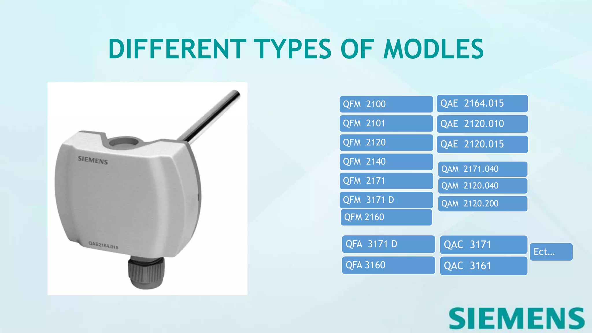 Siemens Duct sensor | PPTX