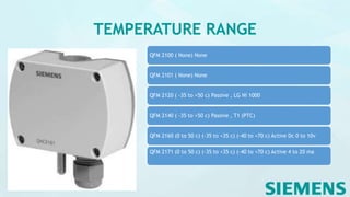 Siemens Duct sensor | PPTX