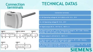 Siemens Duct sensor | PPTX