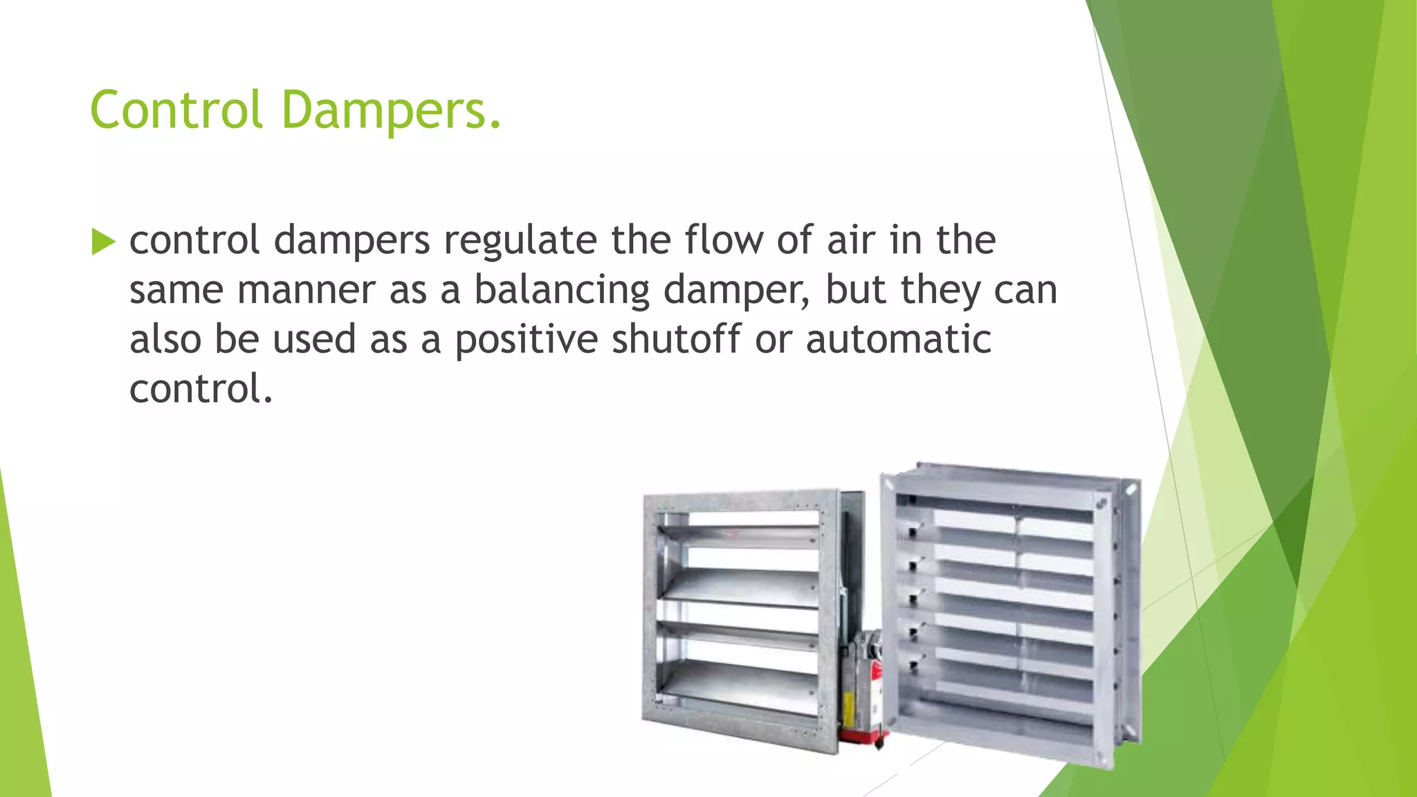 Duct sizing methods and filter types | PPTX