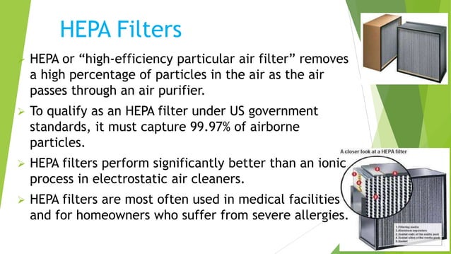 Duct sizing methods and filter types | PPTX