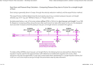 Duct Sizing & Pressure Drop Calculator.pdf