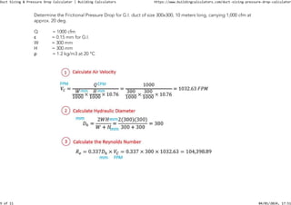 Duct Sizing & Pressure Drop Calculator.pdf