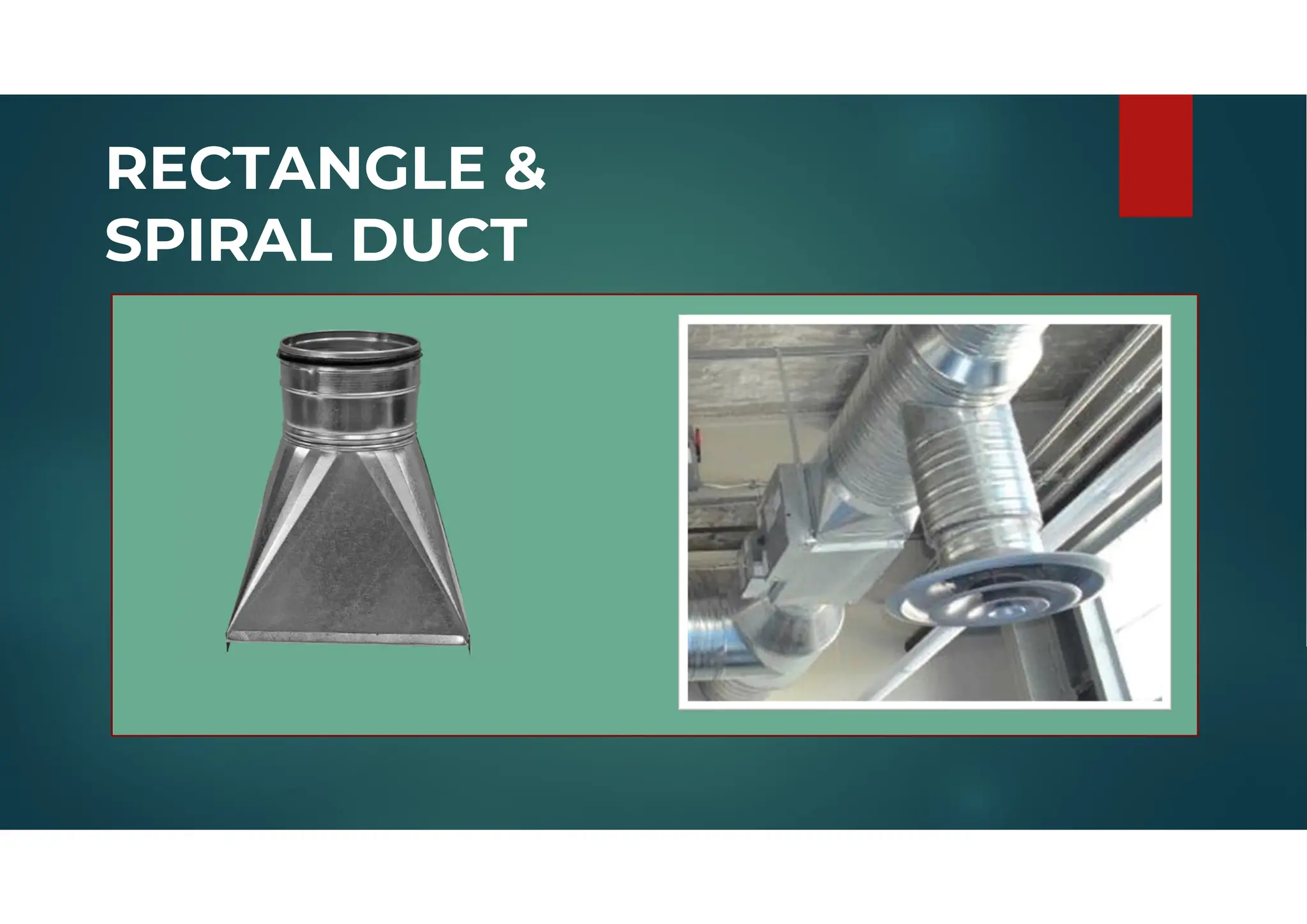 There are three main types of ducting used within domestic ventilation ...