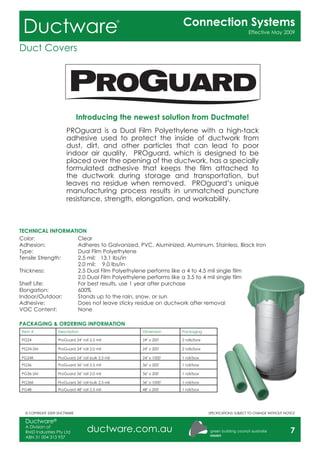 Ductware catalog connection_systems | PDF