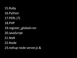 I've Got 99 Problems But DevOps Ain't One | PPT