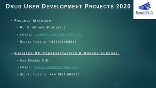 Drug User Development Project | PPT