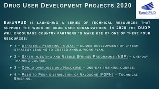 Drug User Development Project | PPT