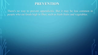 Seminar presentation on Appendicitis.pptx