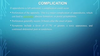 Seminar presentation on Appendicitis.pptx