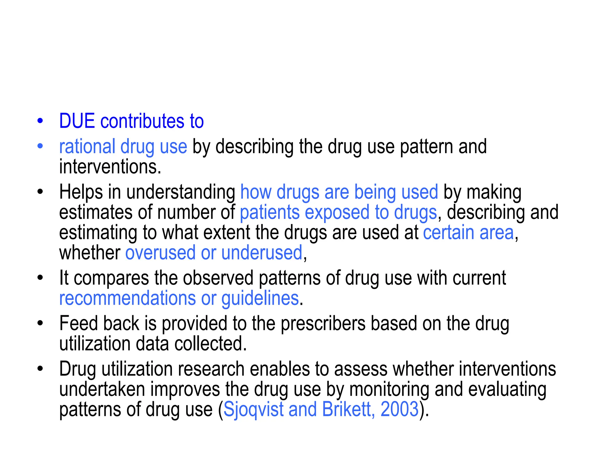 Drug utilization review or drug utilization evaluation | PPTX