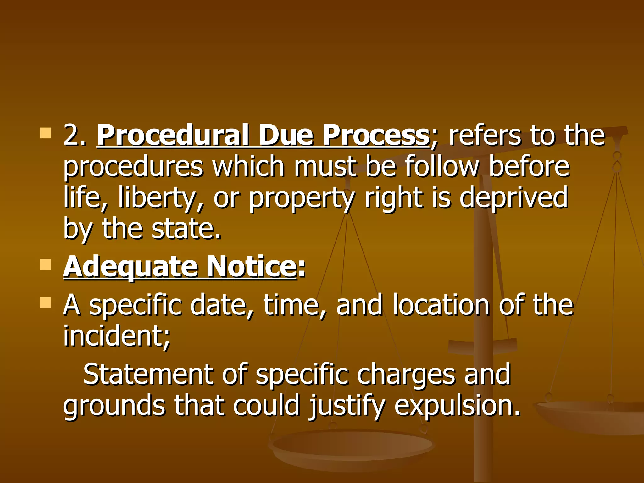 Due Process | PPT