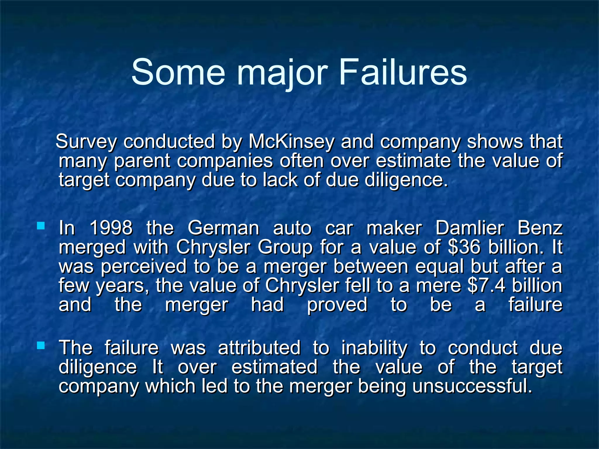 Due diligence in_merger_and_acquisition | PPT