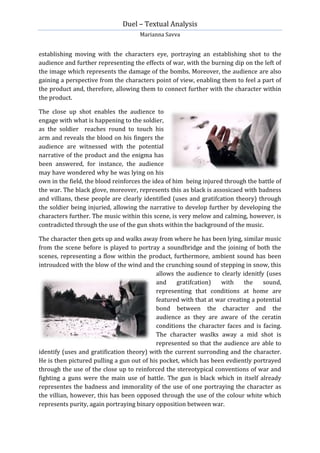 Duel textual anaylsis | PDF