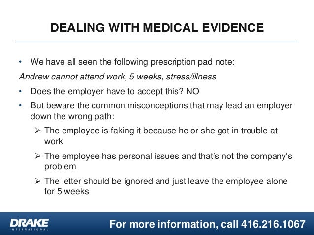 Dueling with Doctors: Handling Questionable Medical Leaves